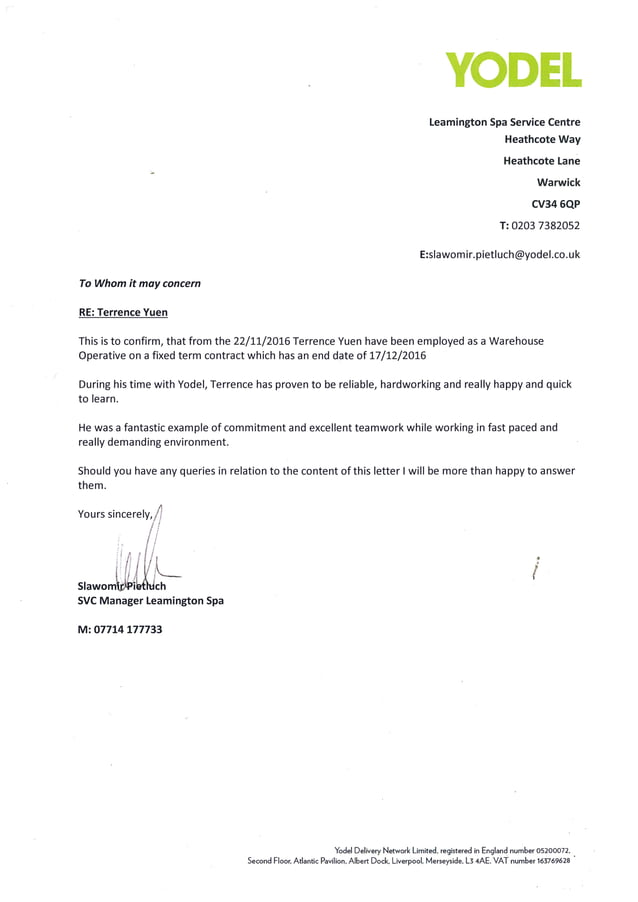 Yodel reference | PDF