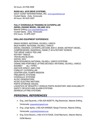 Resume Ronny Castañeda | DOC