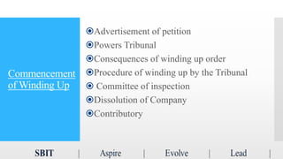 winding up of the company | PPT