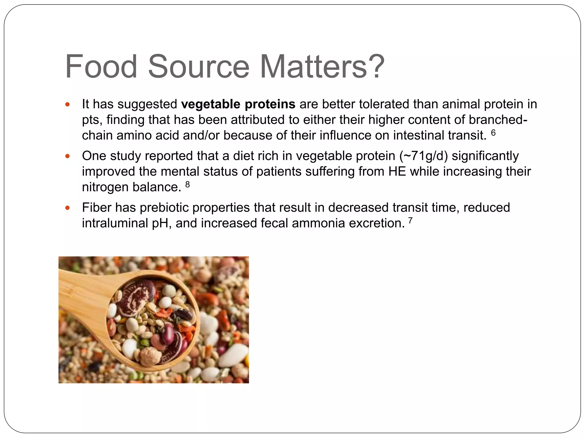 Role of low protein intake in the management | PPTX