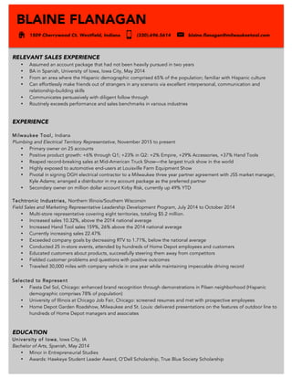 Blaine Flanagan Current resume (004) | PDF