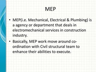 MEP | PPT