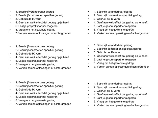 Feedback versie opleidingskunde | PPT