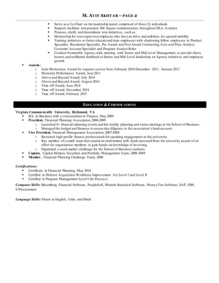 Atif Akhtar Resume | PDF