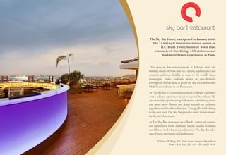 SKY BAR | PDF