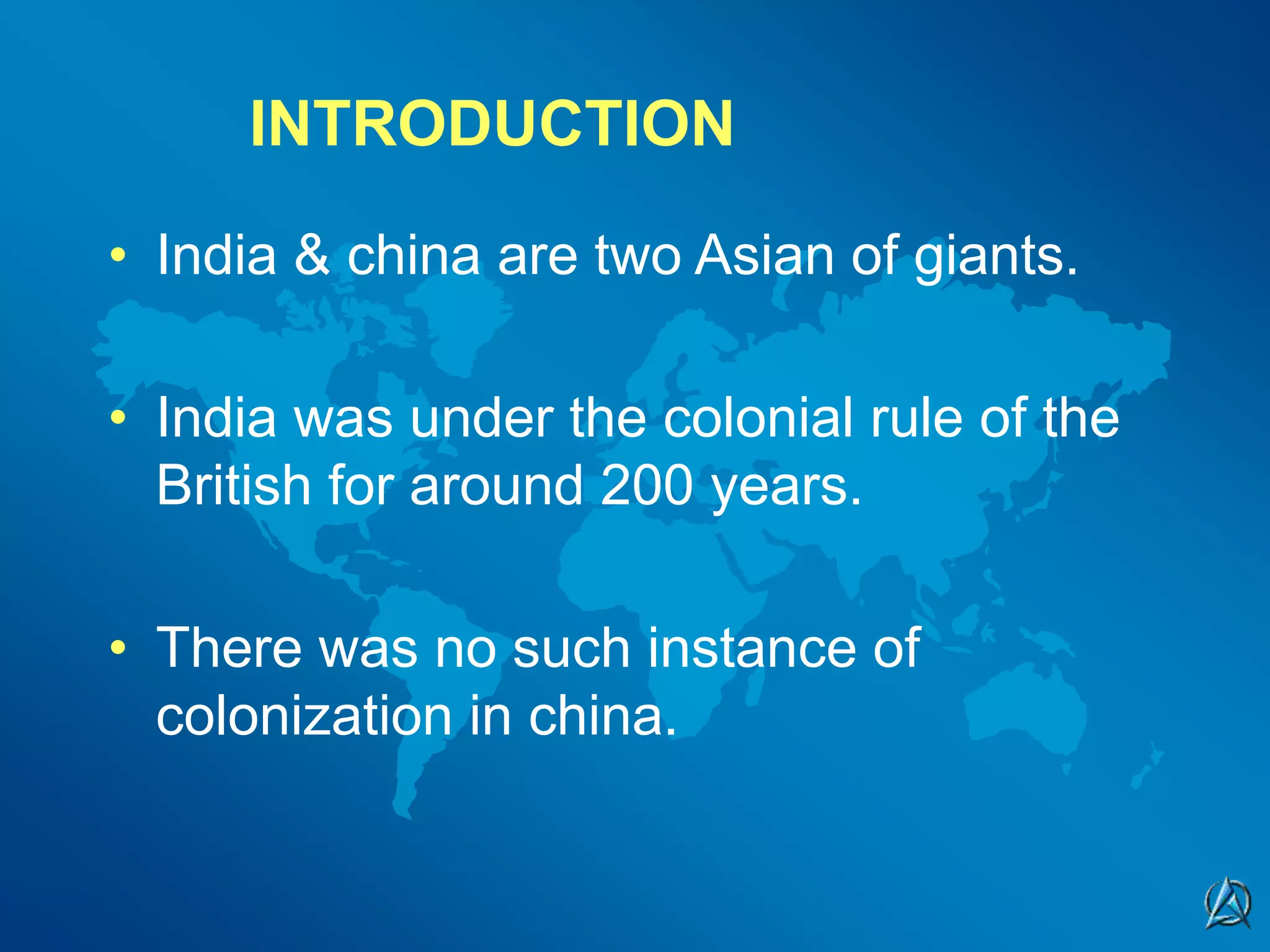 india vs china | PPTX