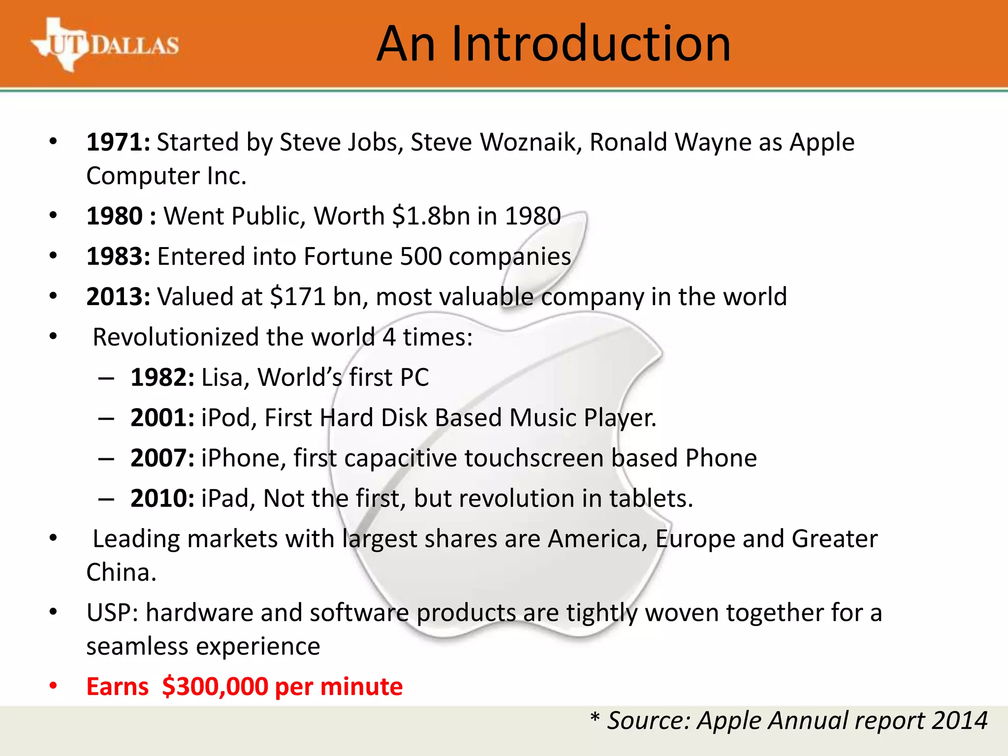 Fortune 500_Apple Supply chain analysis | PPTX