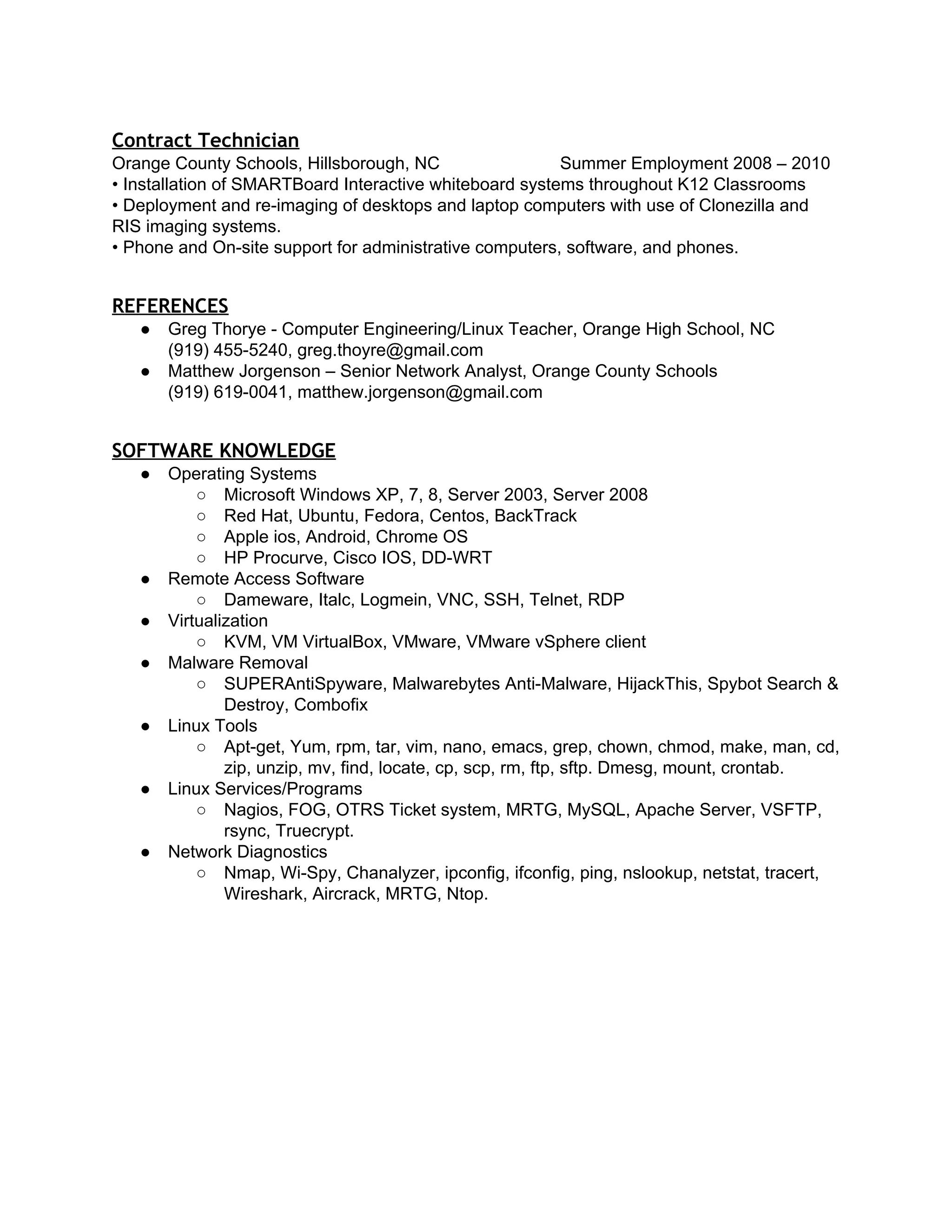 Resume (1) | PDF