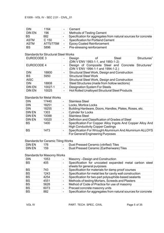 EDUARDO H. PARE CIVIL, STRUCTURAL AND ARCHITECTURAL SPECIFICATIONS | PDF