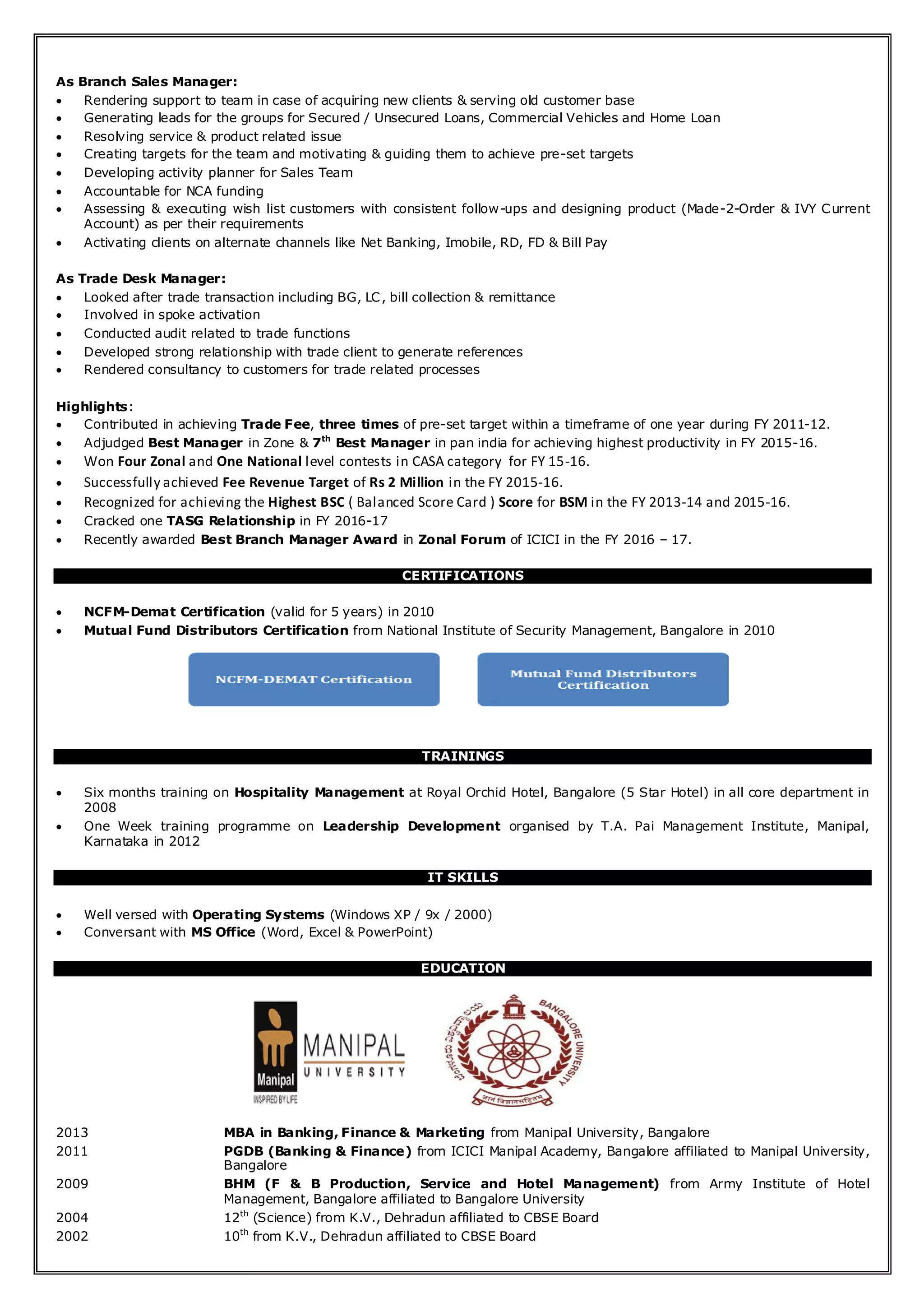 Latest resume sujay | PDF
