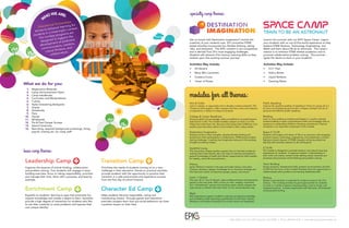 EPIC Summer Camp by PCG Educational Partnerships | PDF