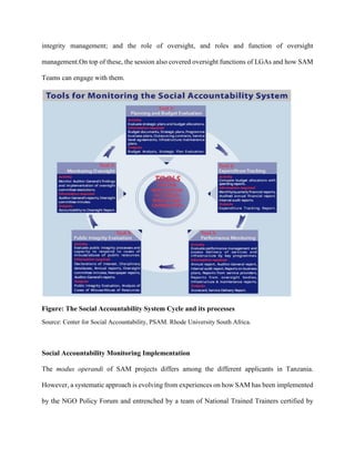 SA Monitoring and the CSOs in Tanzania | PDF