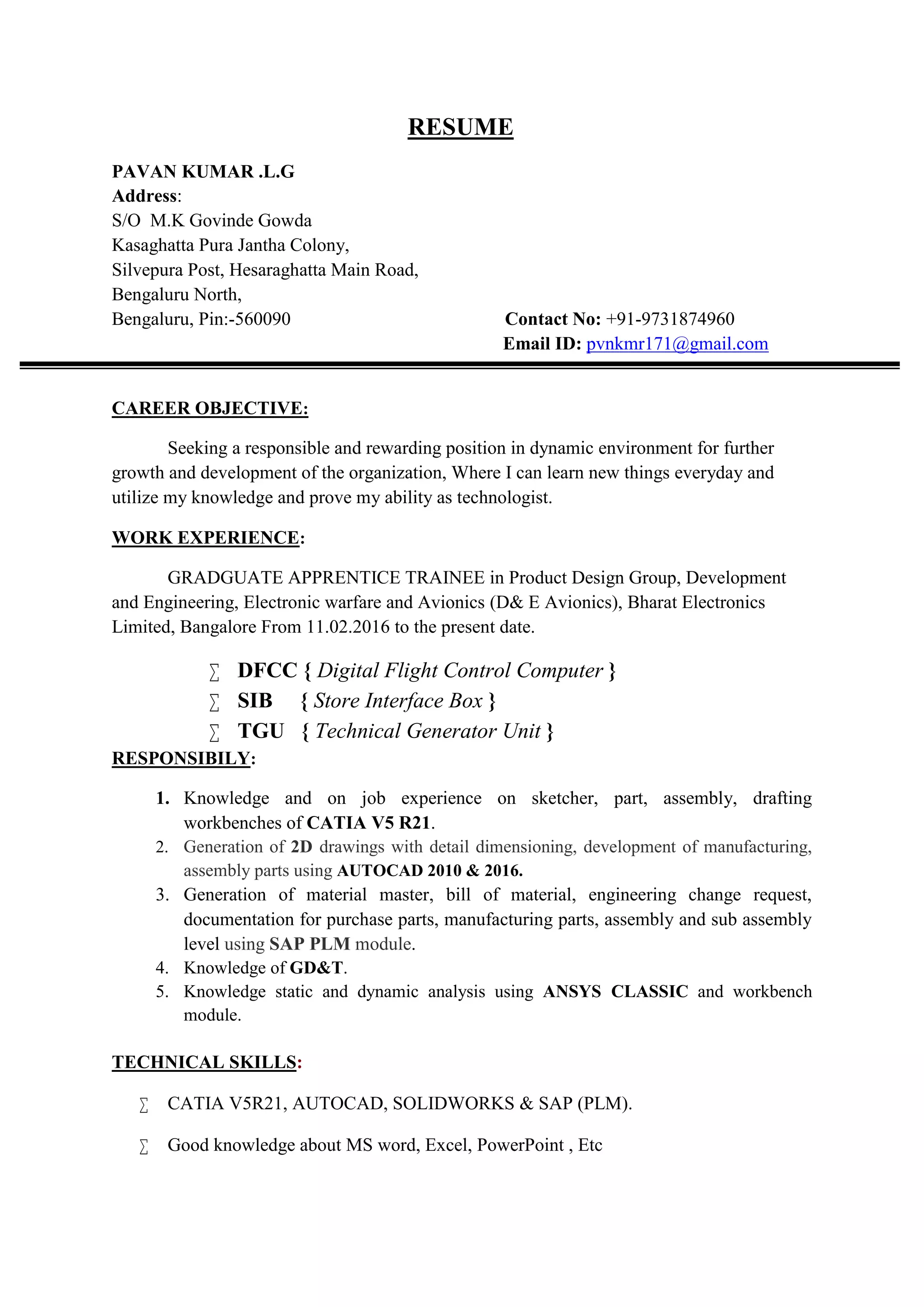 new resume | PDF