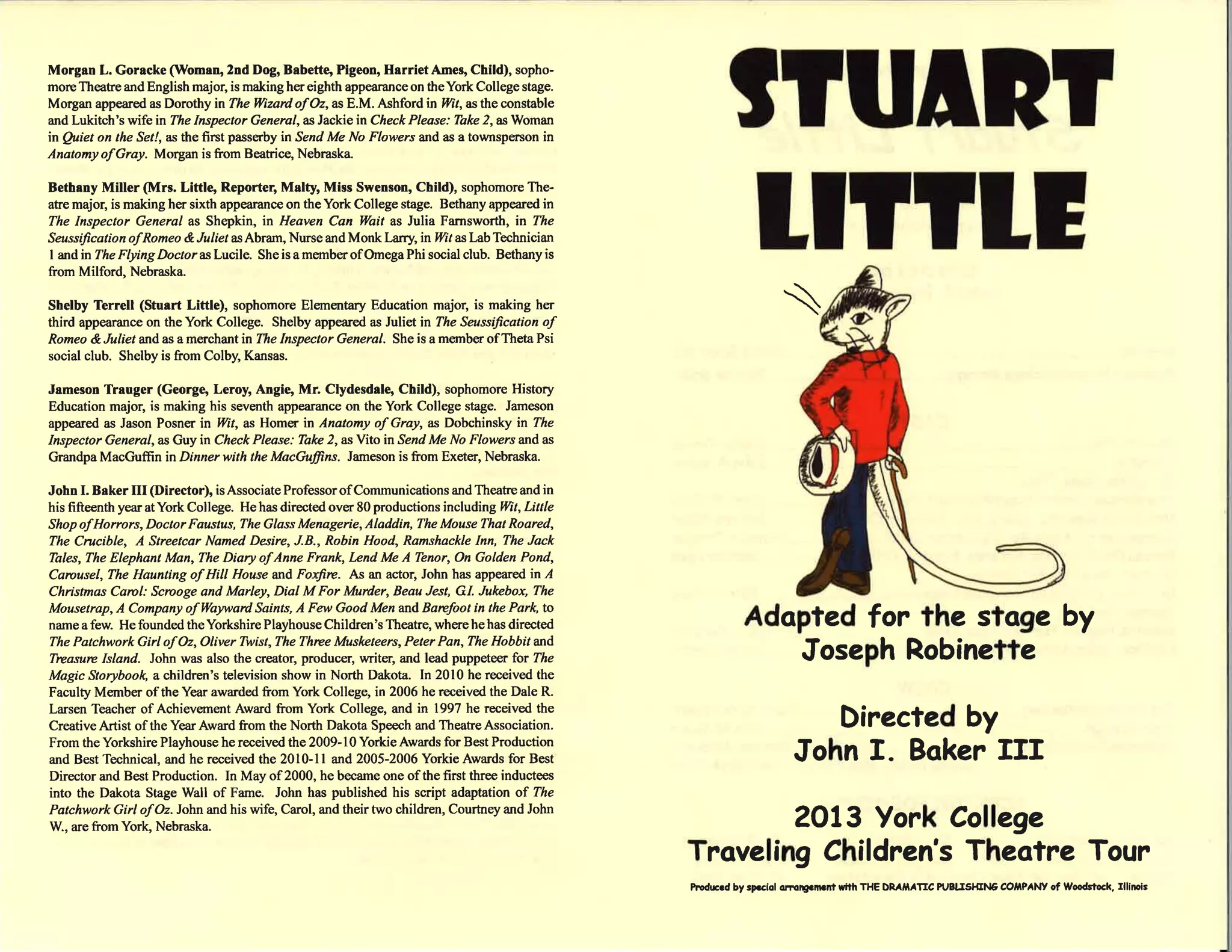 Stuart Little Program | PDF
