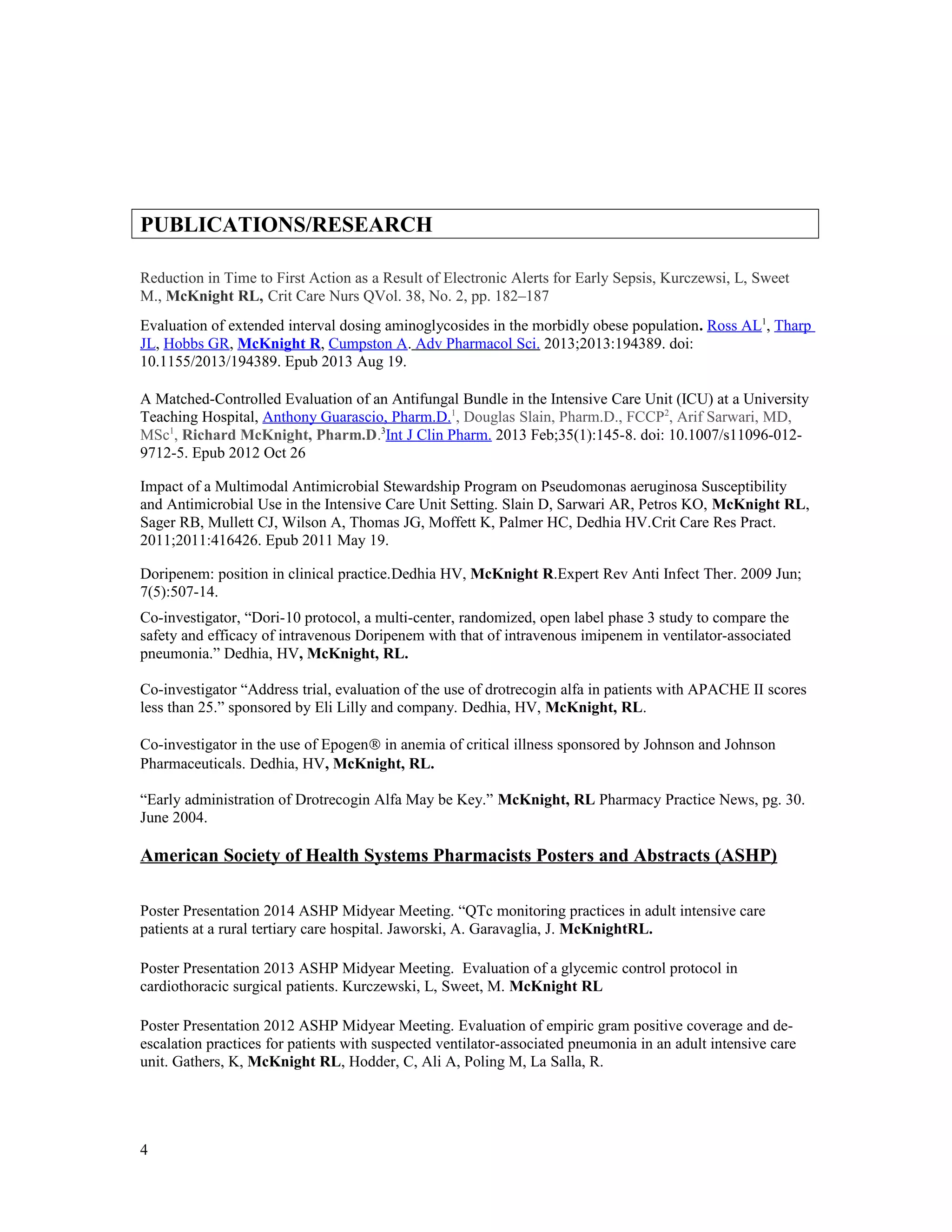 Curriculum Vitae | DOC