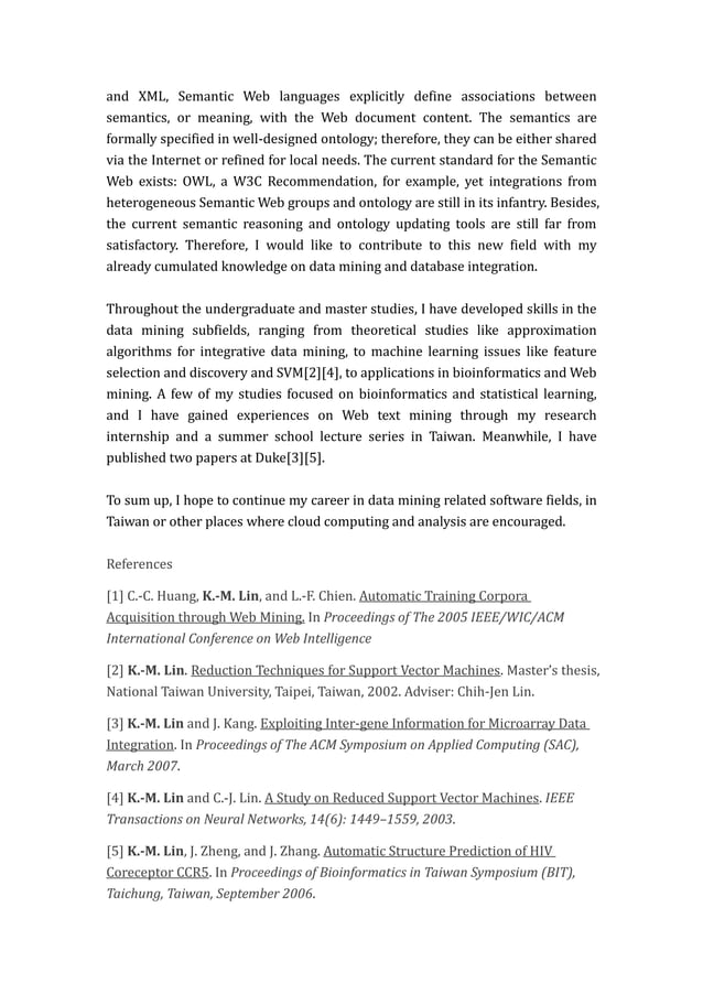 Research Statement | PDF | Databases | Computer Software and Applications