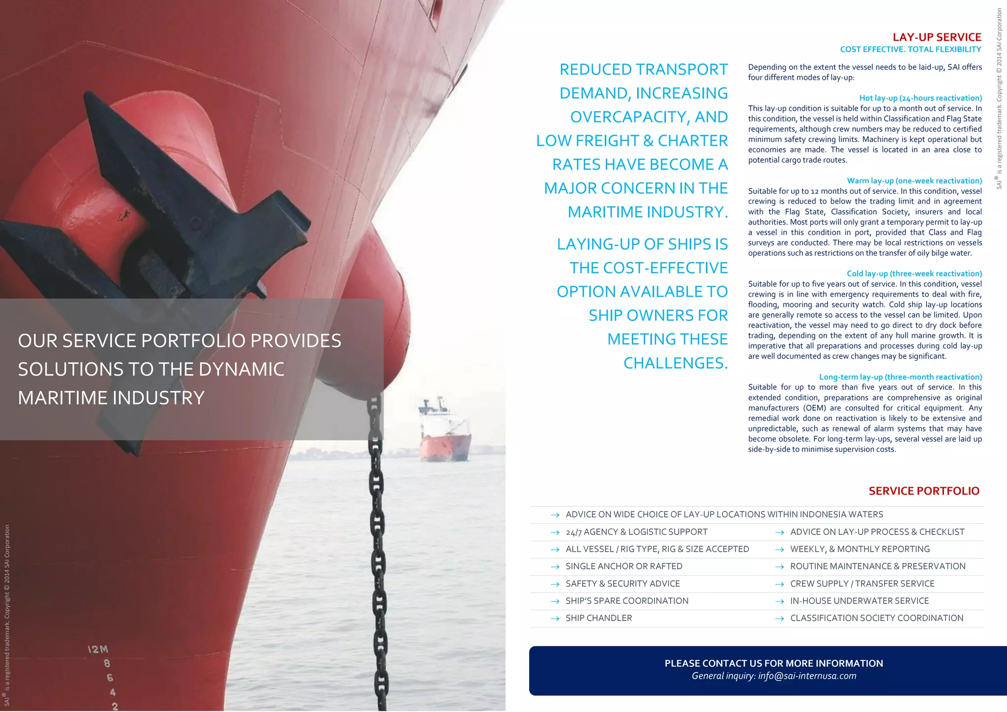 SAI Lay Up Service | PDF