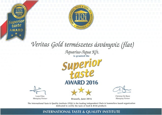 Veritas Gold still ITQI 2016 | PPT