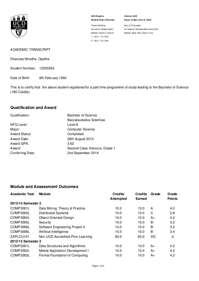 Academic Transcript (1)
