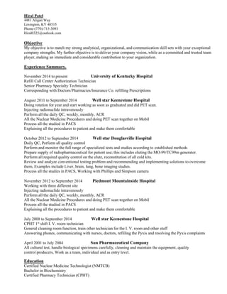 Hiral Patel resume | DOCX