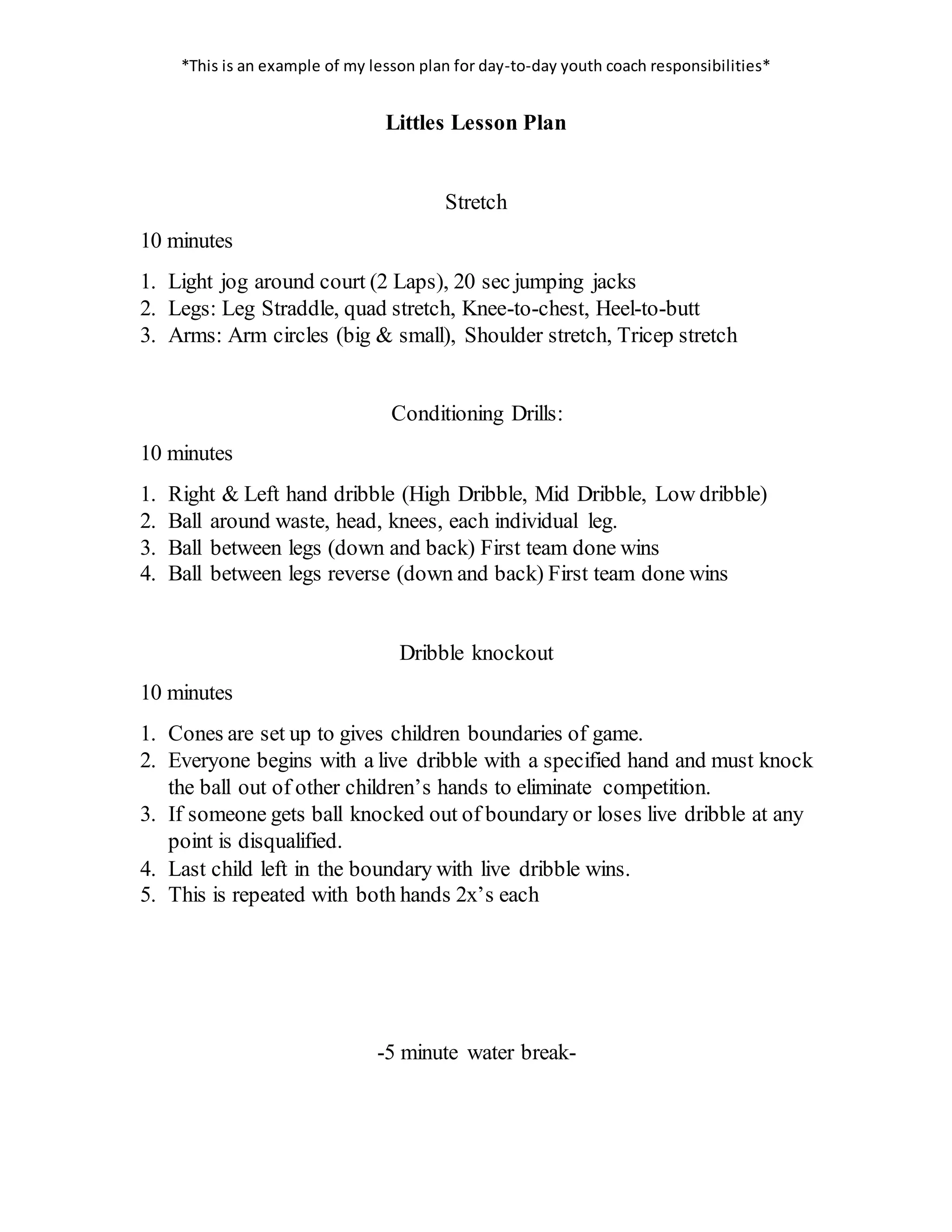 Littles Lesson Plan (1) | PDF