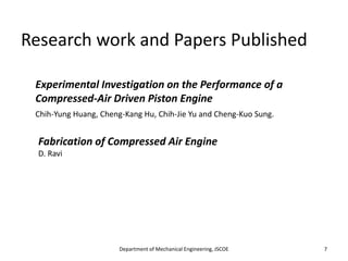 Compressed Air Powered Engine | PPT