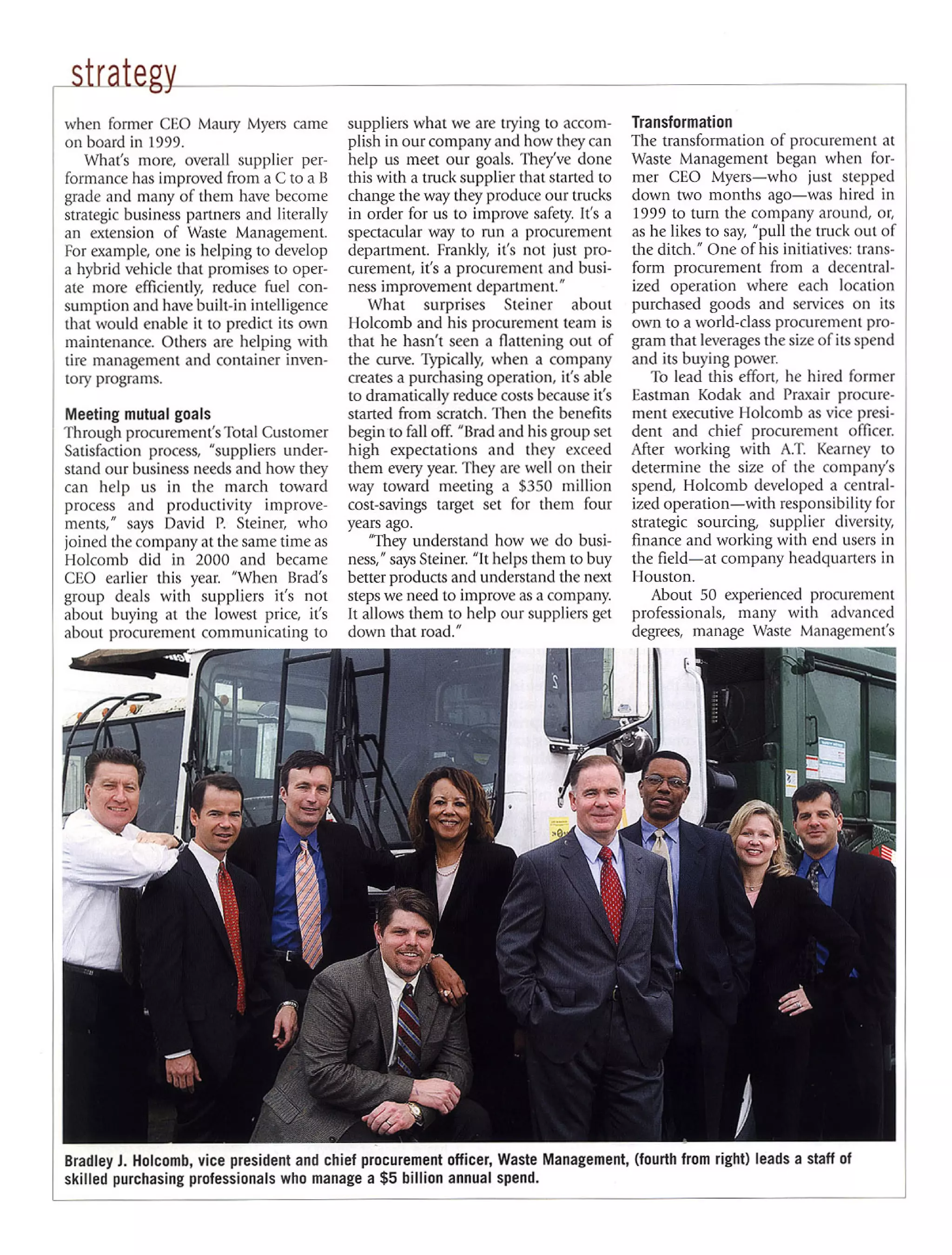 Purchasing Magazine Cover Story | PDF