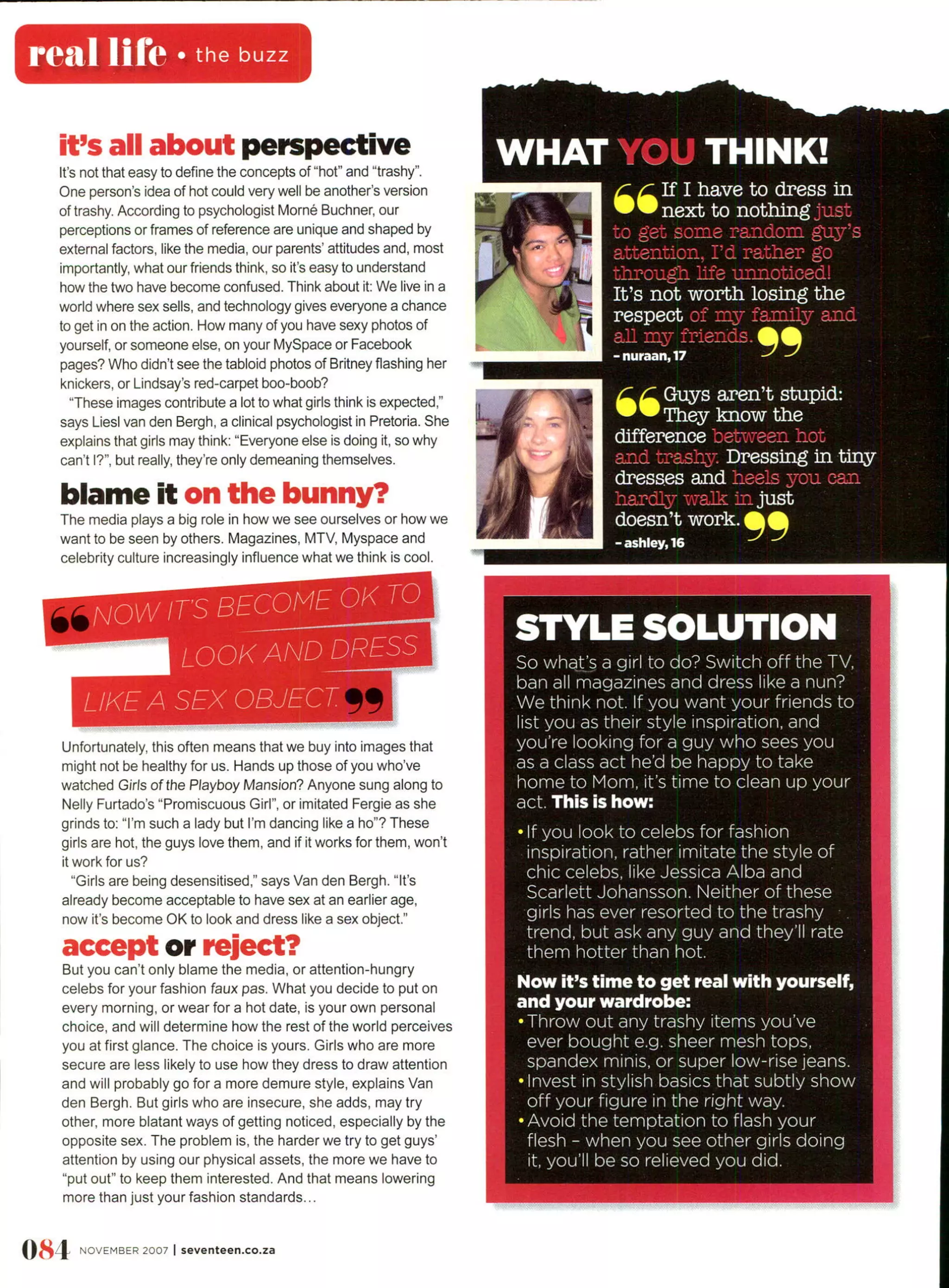 SEVENTEEN NOVEMBER 2007 | PDF