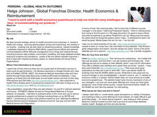 Kantar Health Personas and journeys | PDF