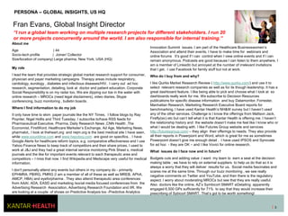 Kantar Health Personas and journeys | PDF