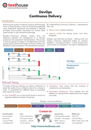 DevOps-ContinuousDelivery-Brochure_1.0_February_2016 | PDF