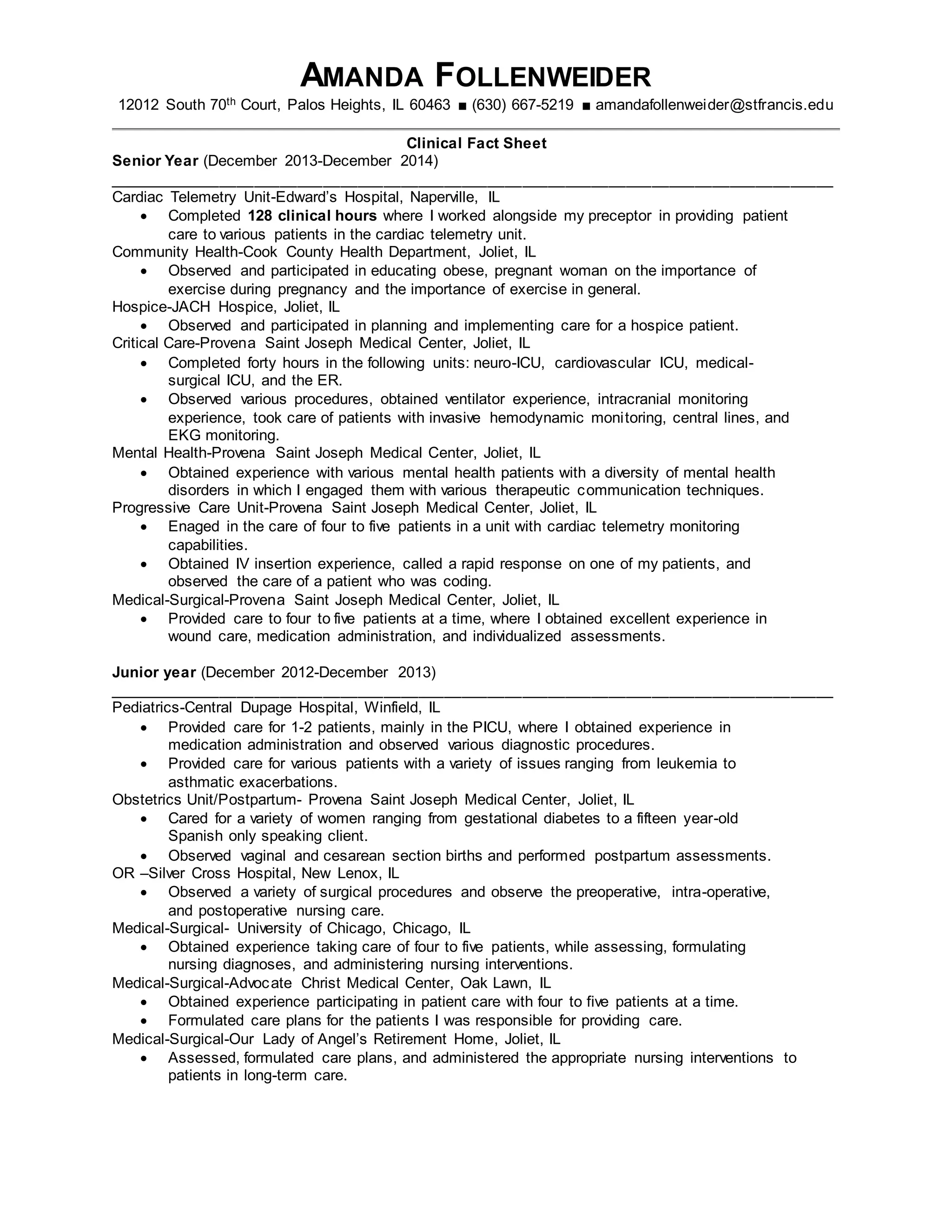 Clinical Fact Sheet | DOCX