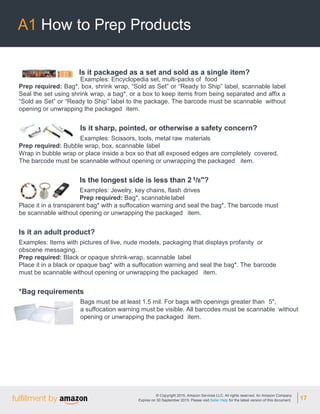 FBA Amazon quick start guideline | PDF