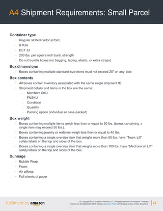 FBA Amazon quick start guideline | PDF