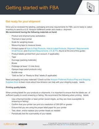 Fba quick-start-guide | PDF