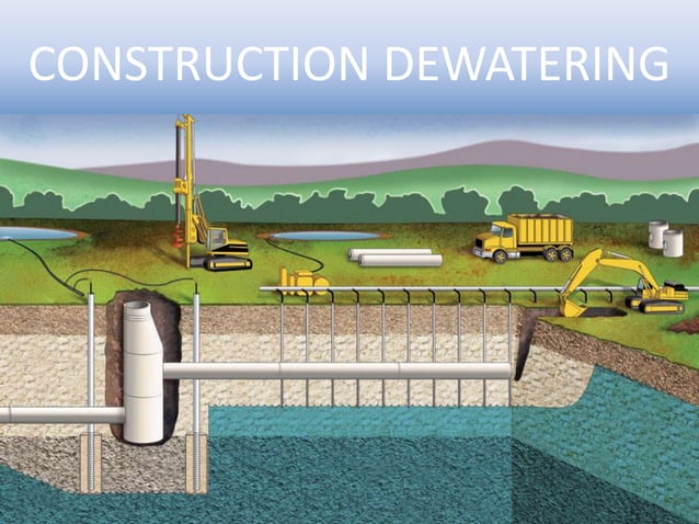 Civil Engineering-Dewatering | PPTX | Developmental Sites | Real Estate
