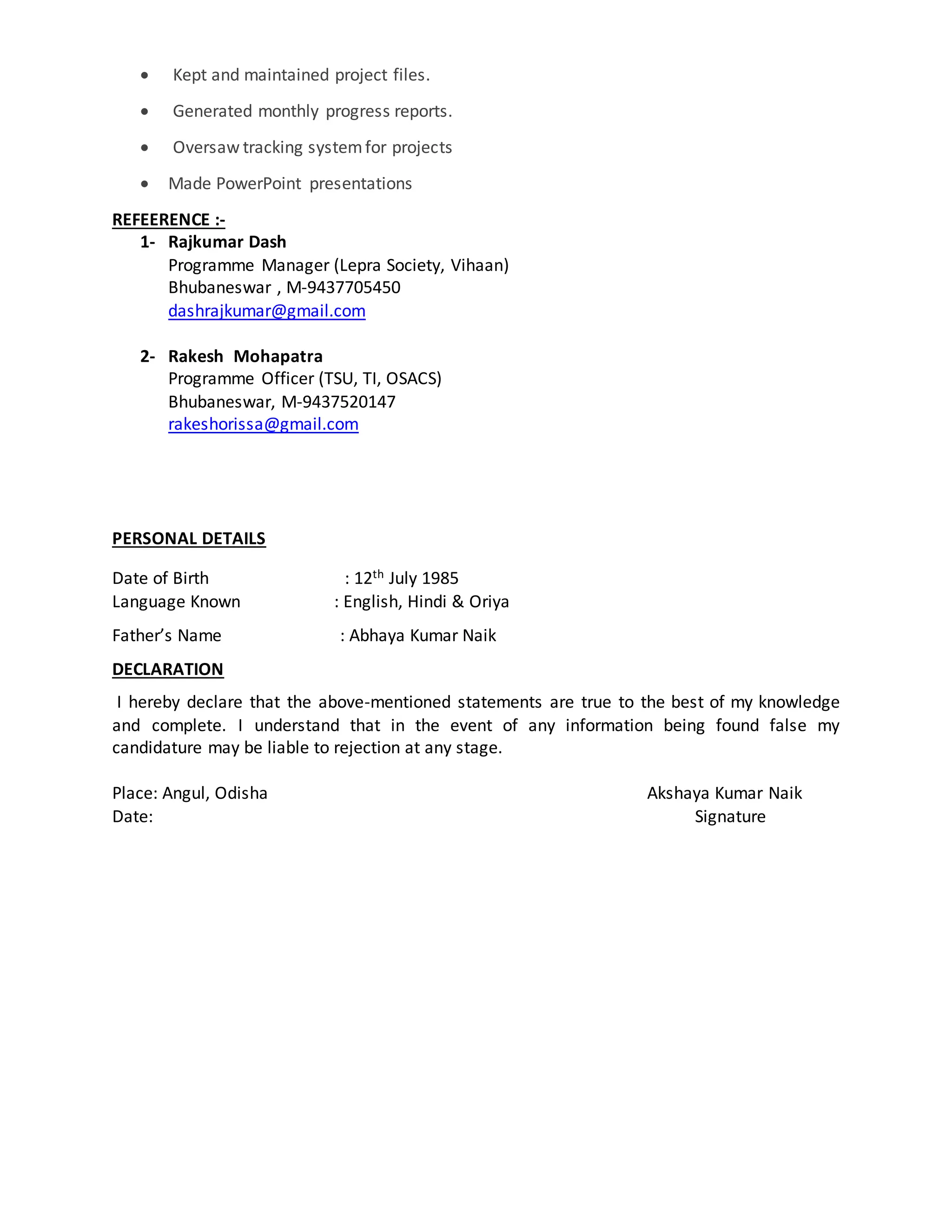 CURRICULUM VITAE | DOCX