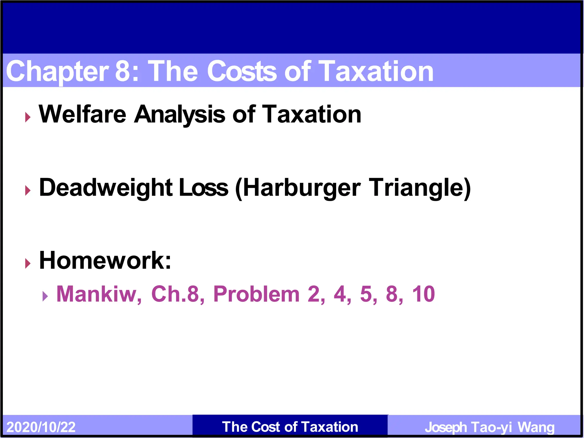 The cost of taxtation by Gmanwik of exam.pptx