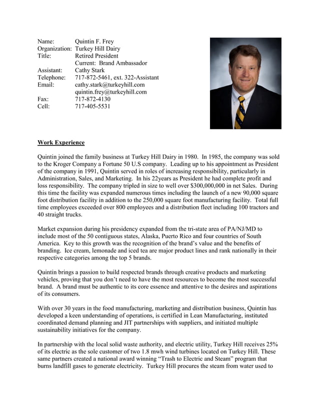 Proffessional Profile | PDF