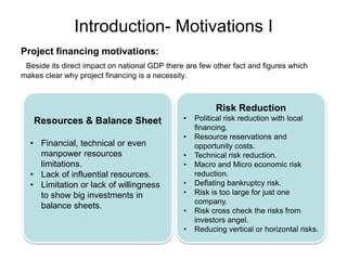 Project financing methods | PPTX