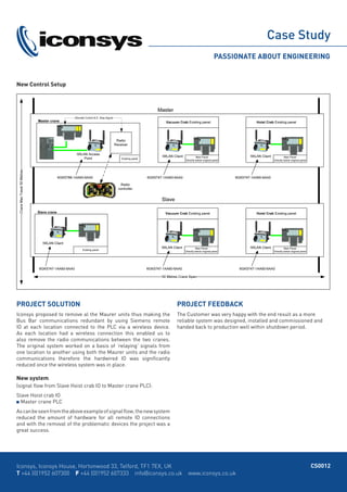 CS0012 - Creep Crane for Large Aircraft Manufacturer | PDF
