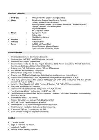 CV_Riyaz | DOC | Civil Engineering Industry | Industries