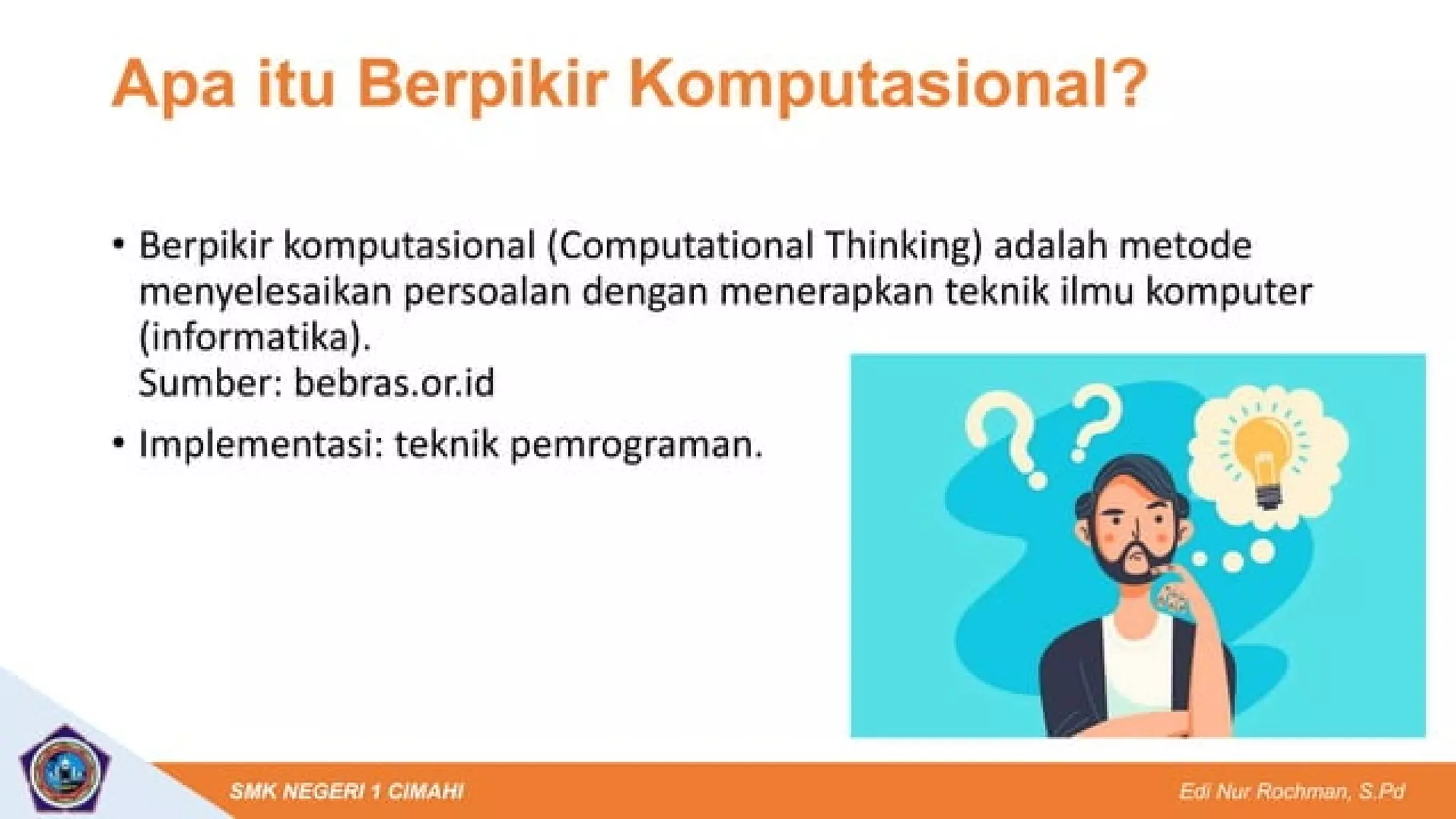 berpikir komputasional | PDF