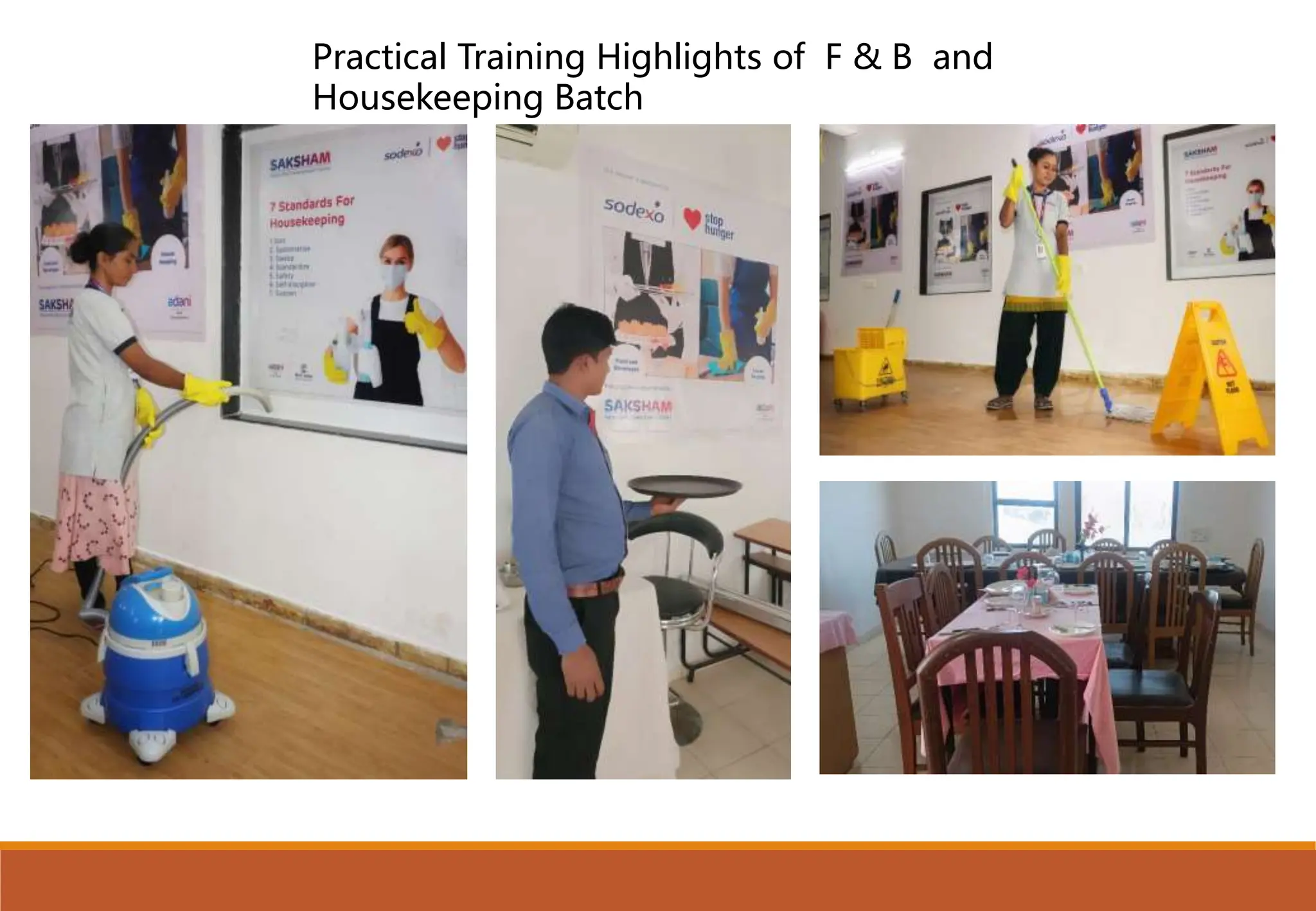 F & B and Housekeeping trainin report.pptx
