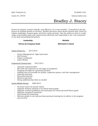 Bradley J | PDF | Business and Finance