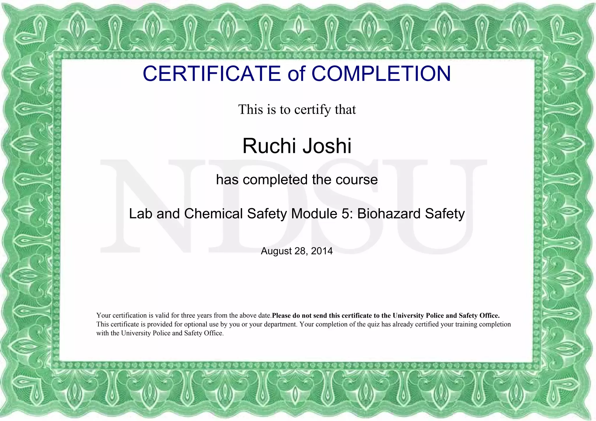 Laboratory_Safety_Module_5_Certificate | PDF