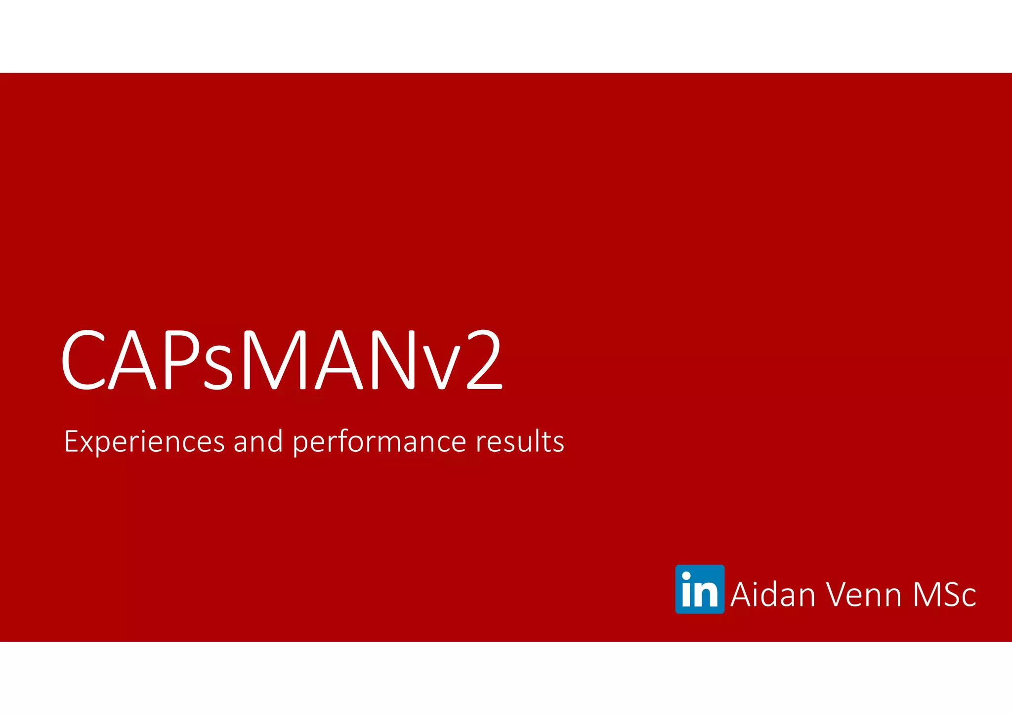 Wireless Project Using CAPsMAN | PPT