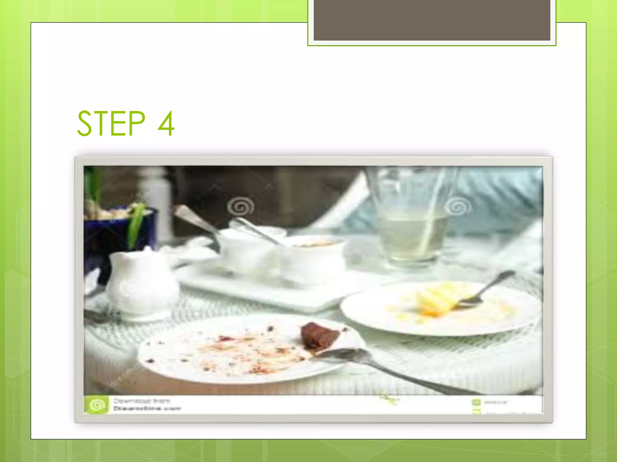 Breakfast Service Sequence | PPTX