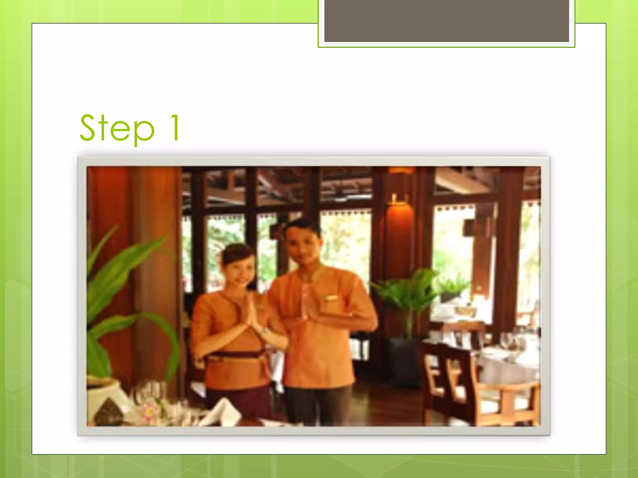 Breakfast Service Sequence | PPTX