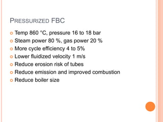 Fbc fluidized bed combustion | PPTX